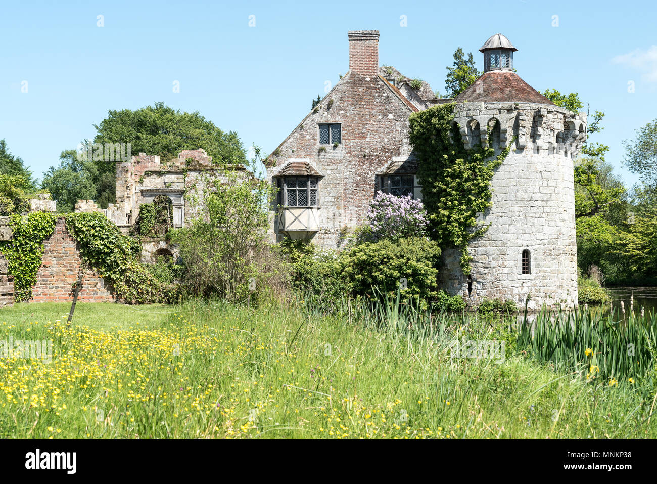 Scotney Castle, Lamberhurst Kent Stock Photo - Alamy