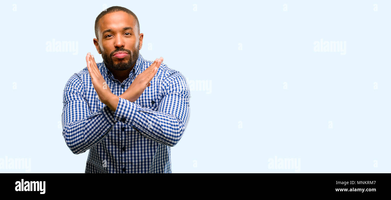 Man saying no hi-res stock photography and images - Alamy