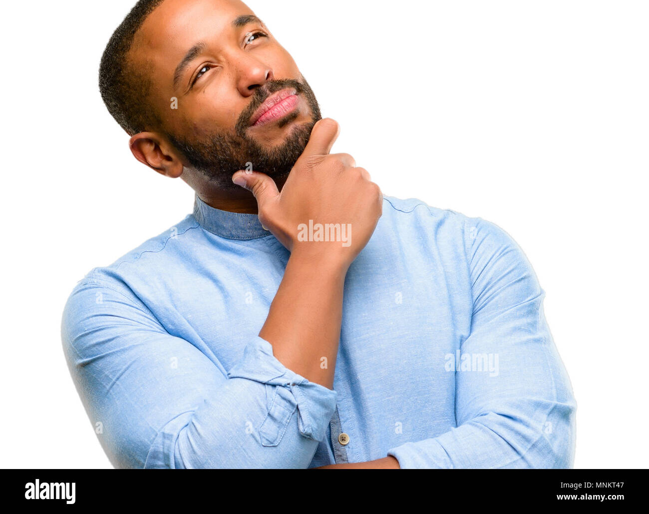 Black Person Thinking