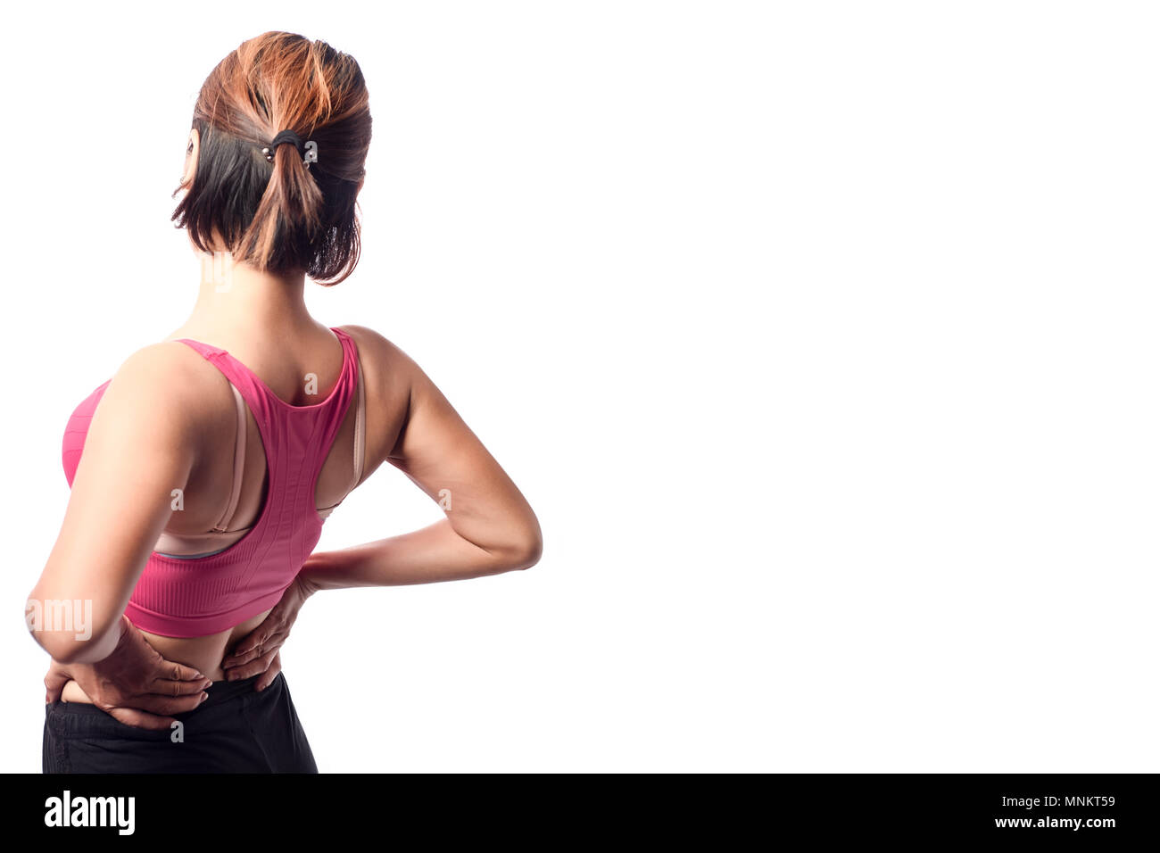 Muscular Lower Back Female