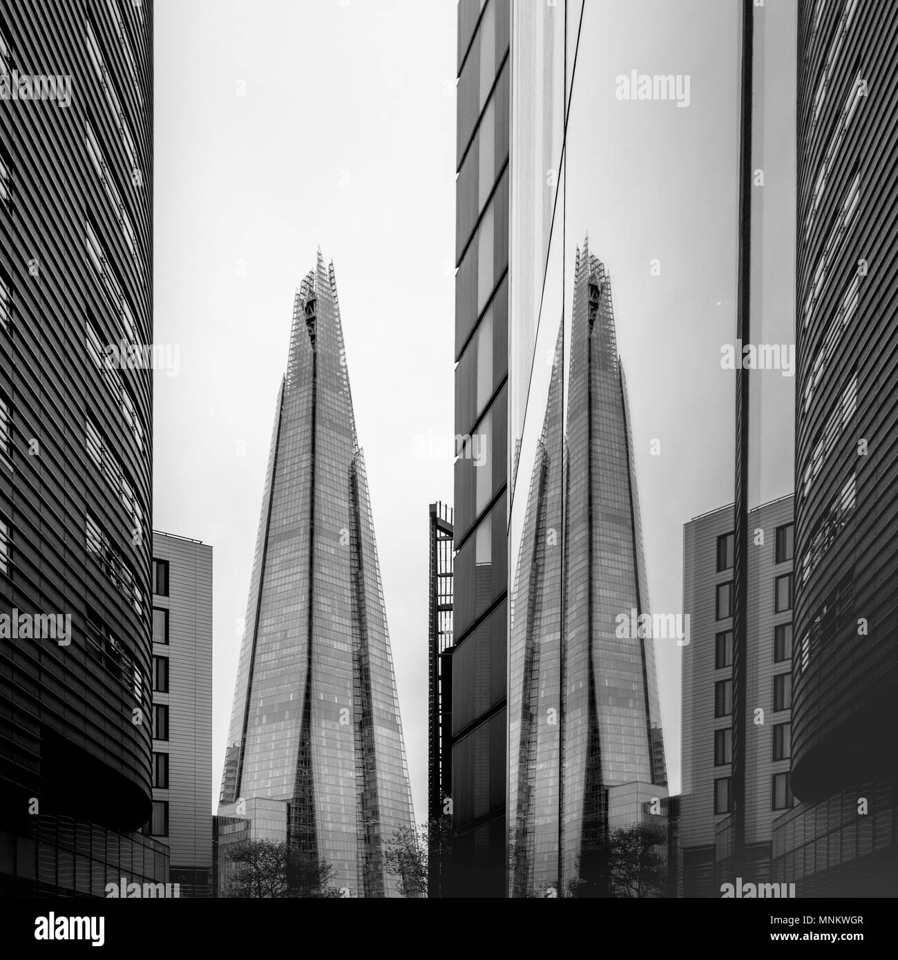 The shard Black and White Stock Photos & Images - Alamy