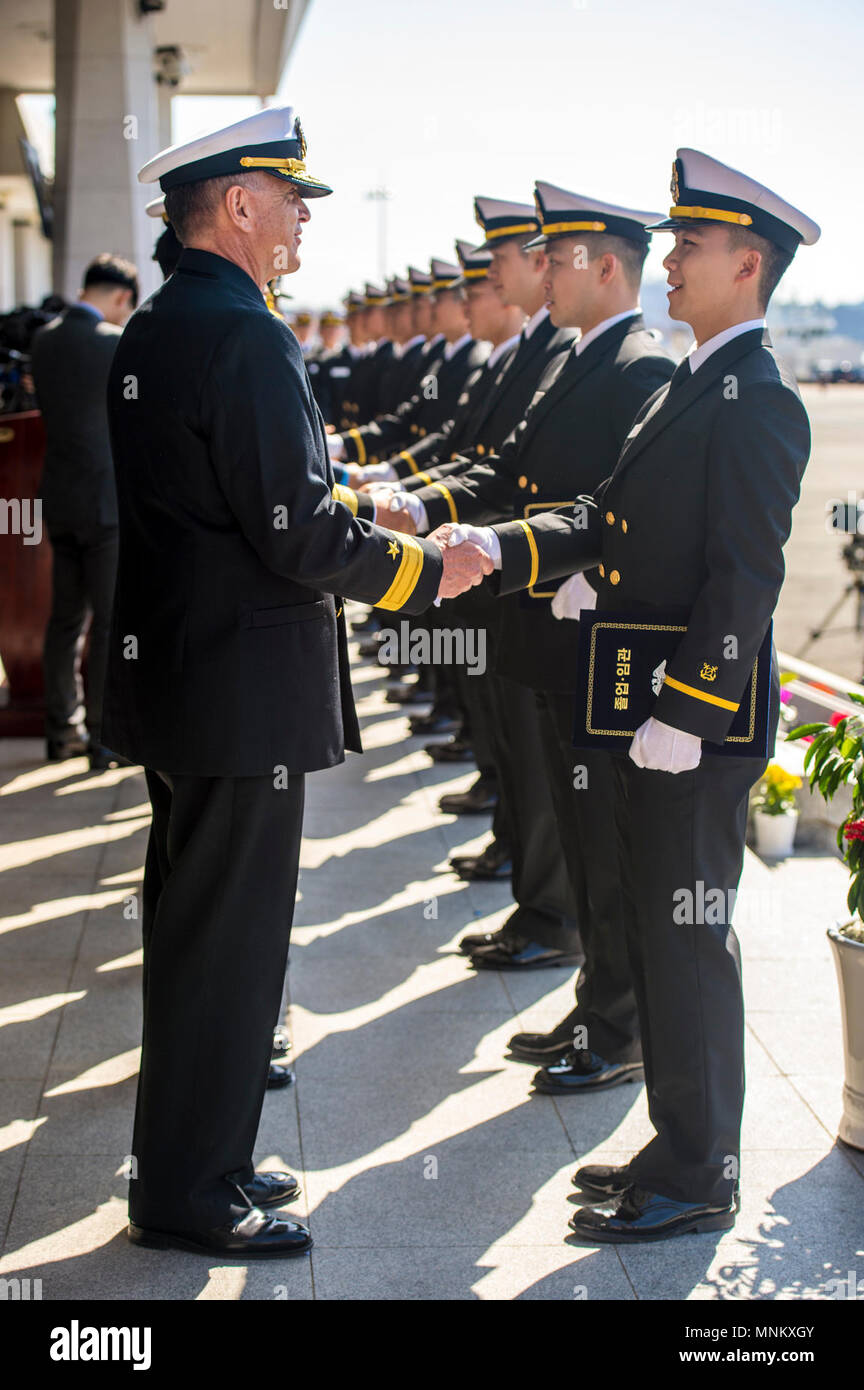 Jinhae, Republic of Korea (Mar. 13, 2018) Rear Adm. Michael Boyle ...