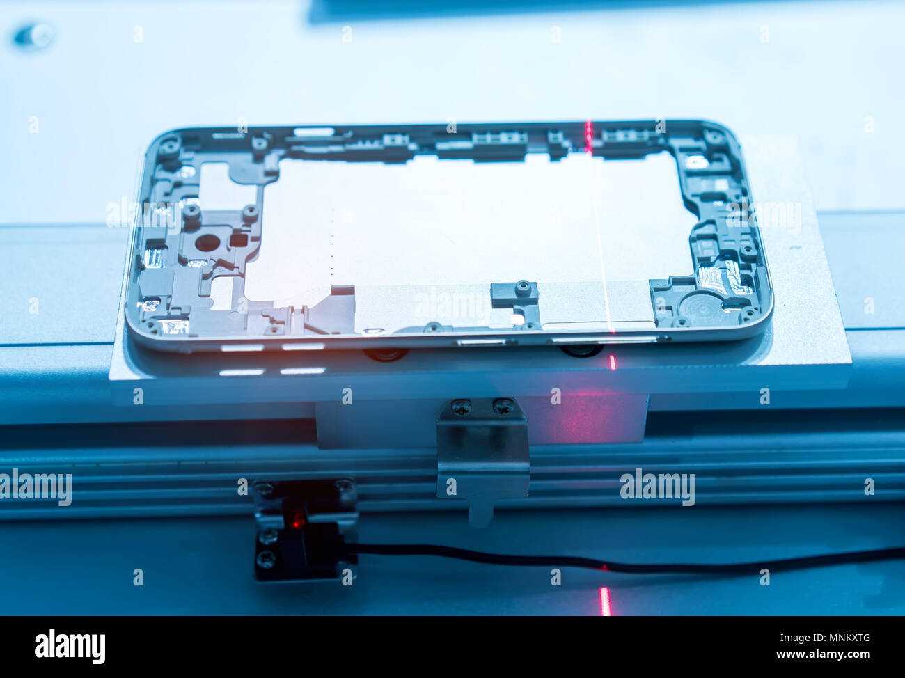 Factory for production of mobile phones Stock Photo - Alamy