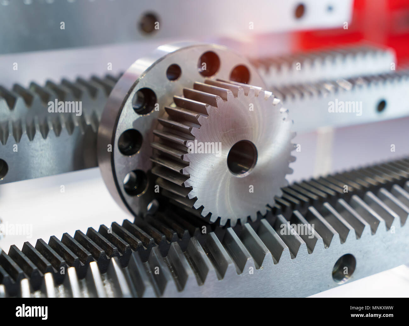 metal cog gears Stock Photo - Alamy