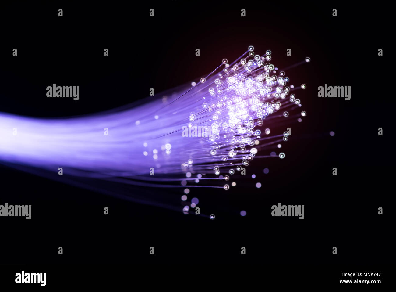 fiber optic network line cable background Stock Photo - Alamy