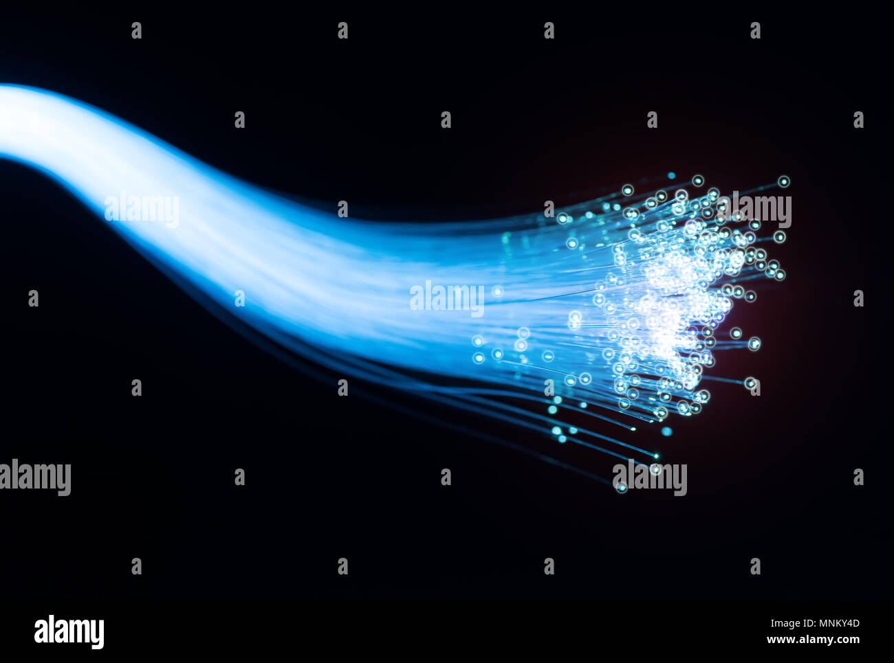 fiber optic network line cable background Stock Photo - Alamy