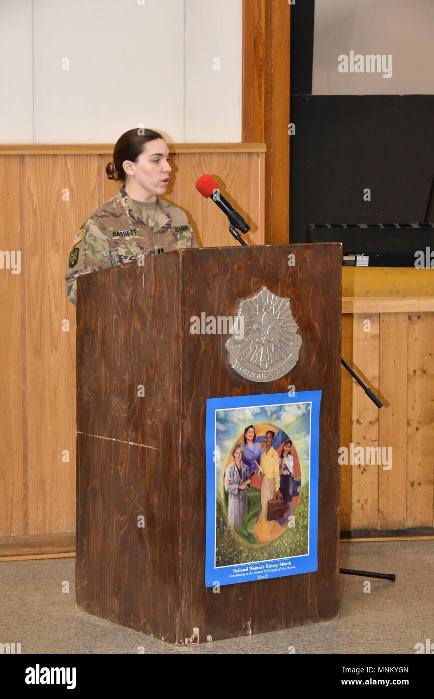 Capt. Amanda Hassett, former commander for Cobra Batter, Field ...