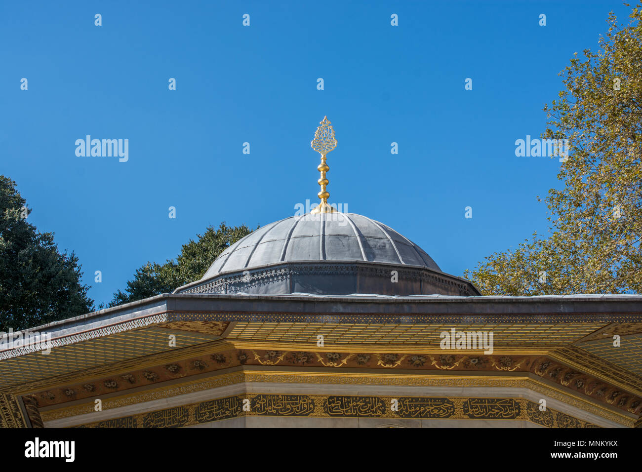 Outer view of dome in Ottoman architecture in, Istanbul, Turkey Stock ...