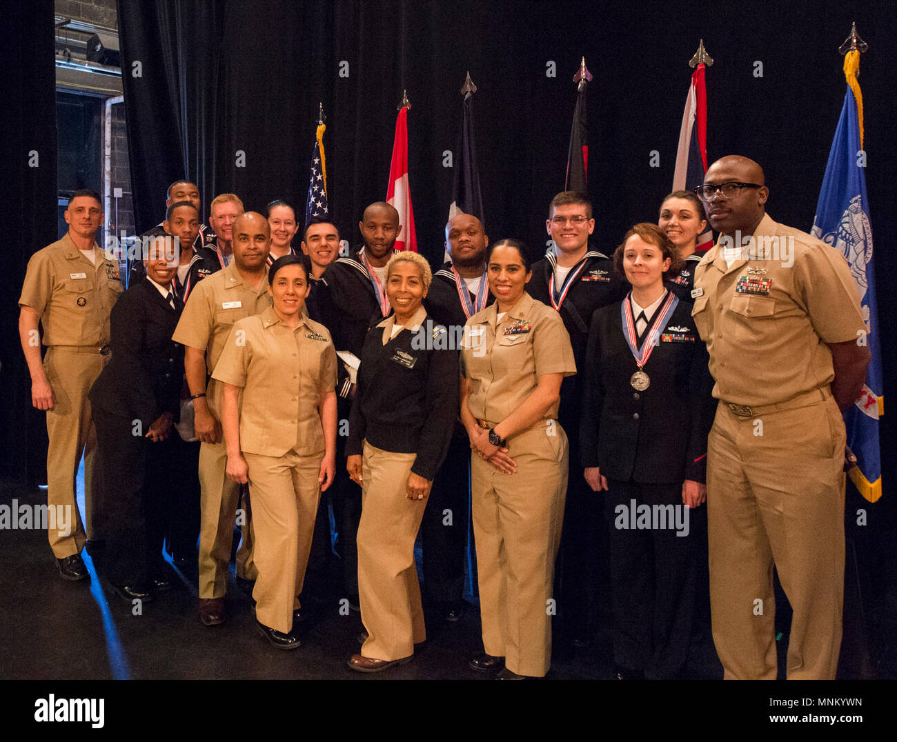 Fort Lee, Va. (March 16, 2018) Team members part of the Navy Culinary ...
