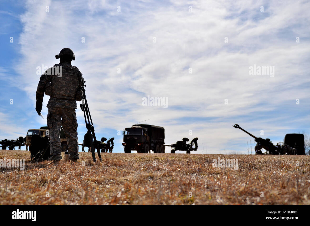 FORT INDIANTOWN GAP, Pa – 1st LT. Jered Heater with Battery A, 1st ...