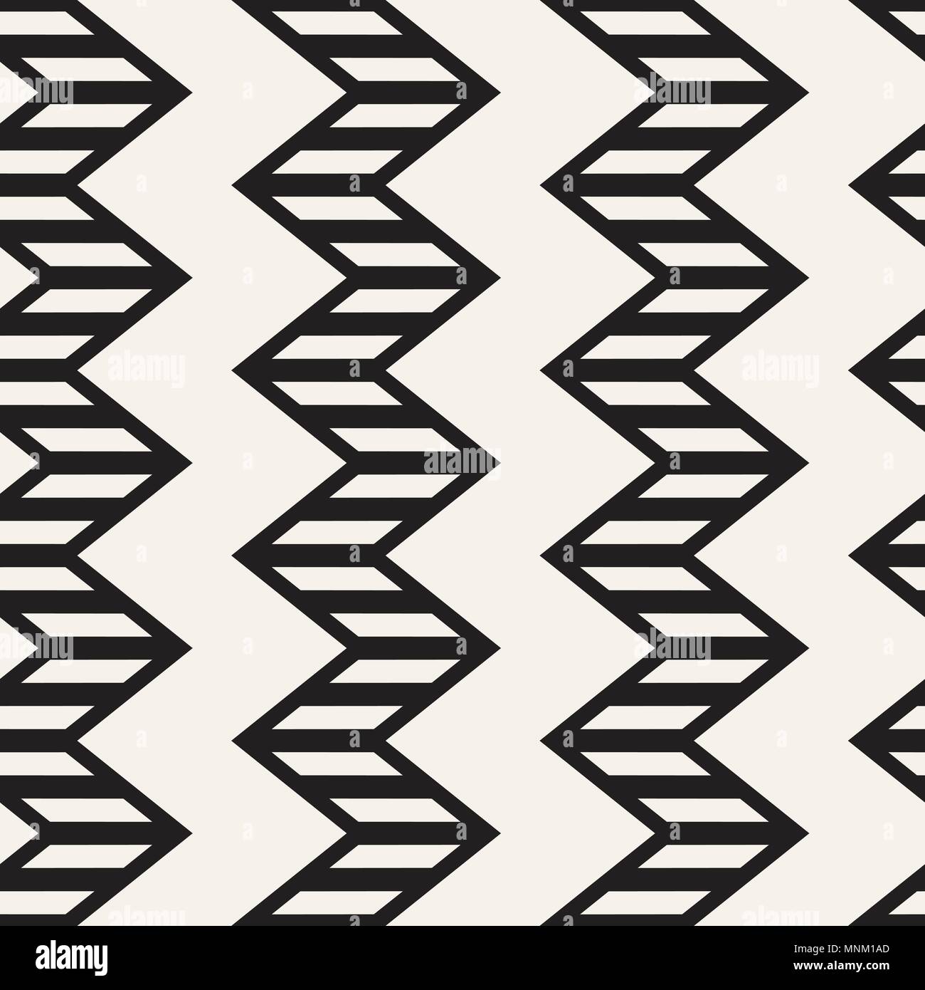 Vector seamless zigzag line pattern. Abstract stylish geometric ... Vector seamless zigzag line pattern. Abstract stylish geometric ...