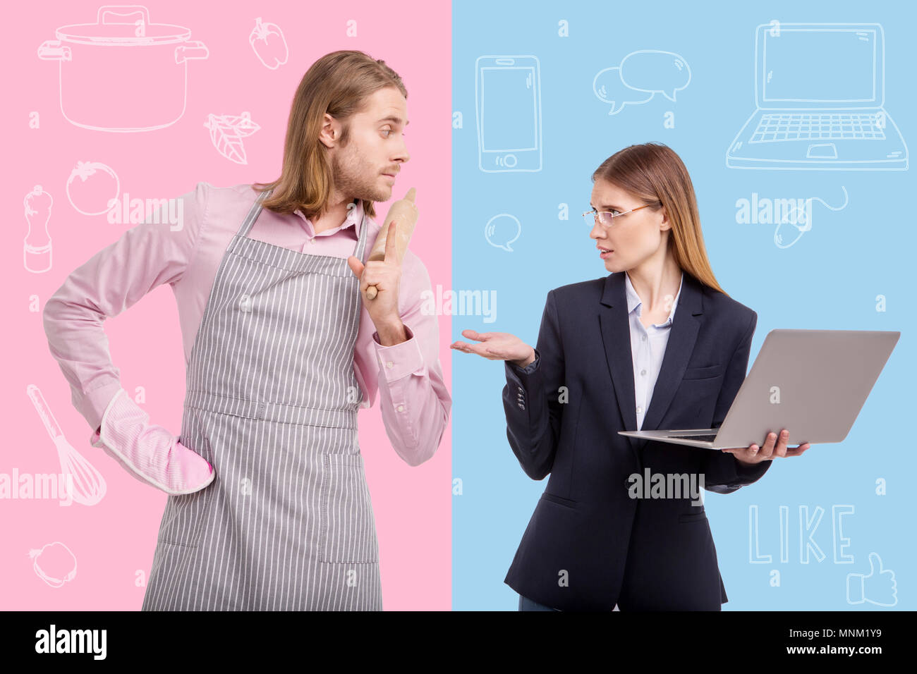 Unsatisfied businesswoman hi-res stock photography and images - Alamy