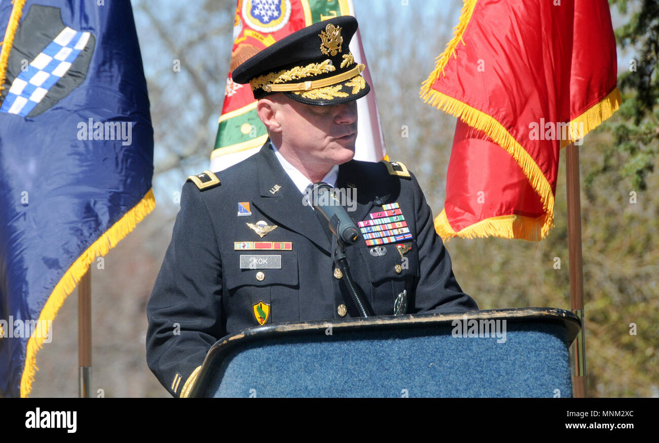 Maj. Gen. Troy D. Kok, commanding general of the U.S. Army Reserve’s ...