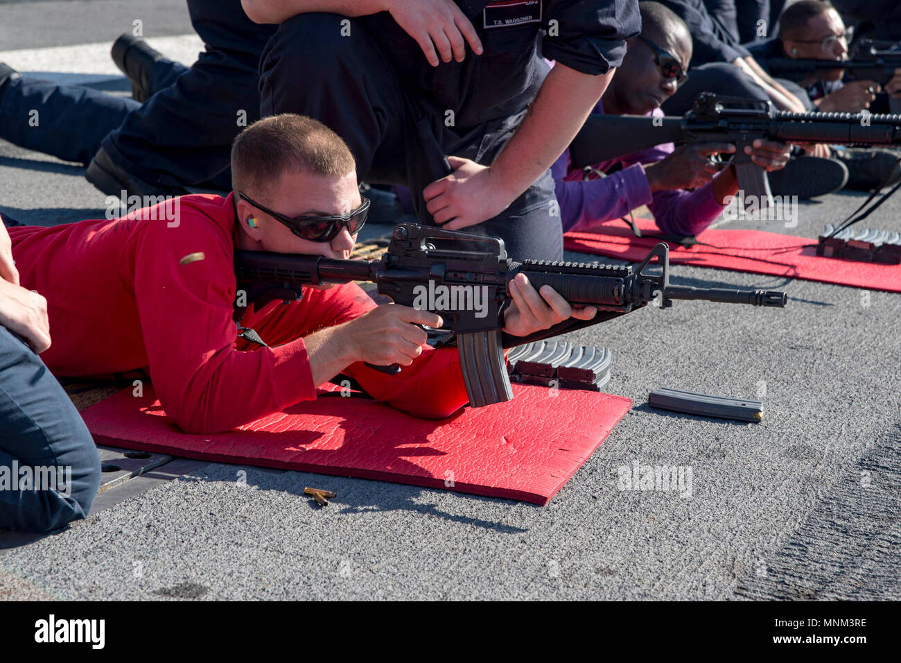 PHILIPPINE SEA (March 18, 2018) Aviation Ordnanceman 3rd Class Andrew ...