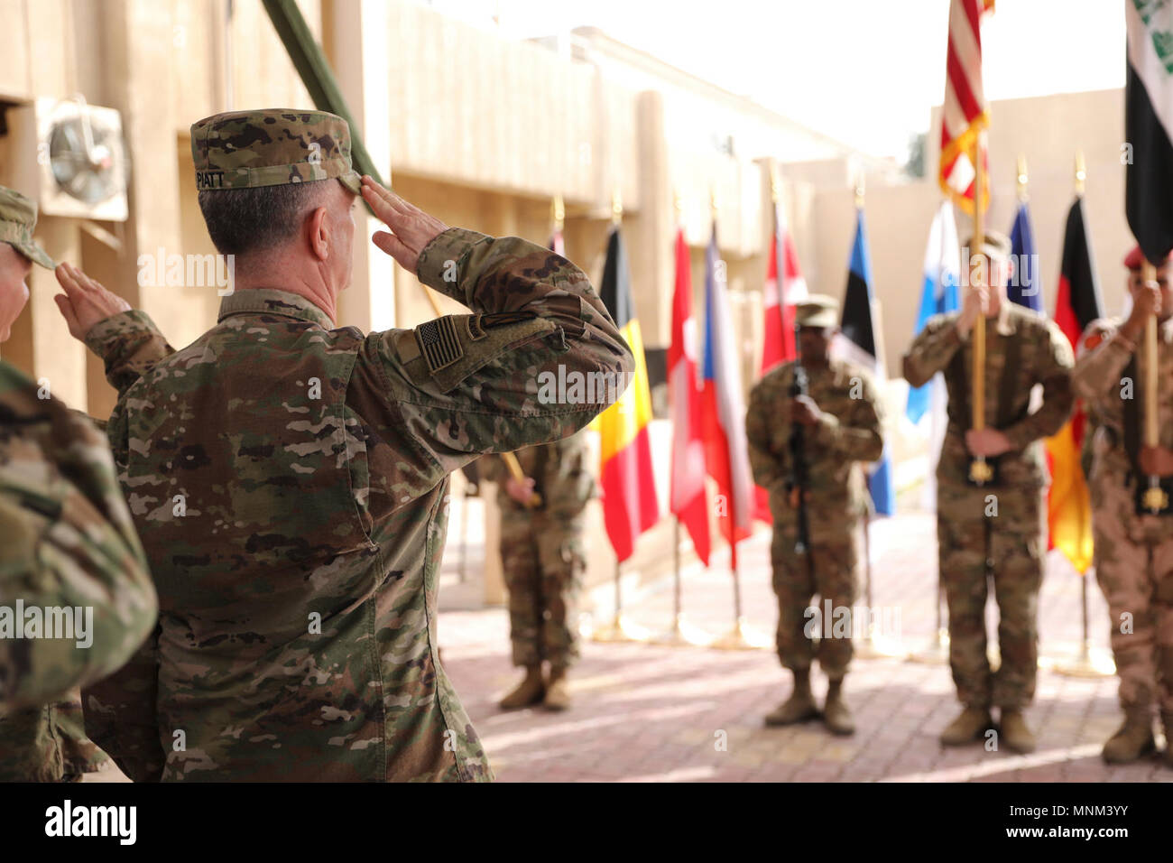 Maj. Gen. Walter Piatt, incoming commanding general of Combined Forces ...