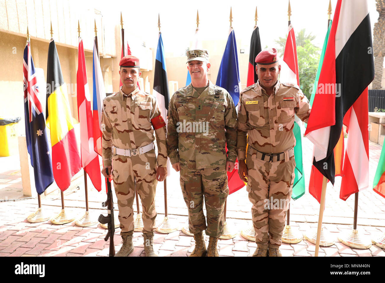 Maj. Gen. Walter Piatt, incoming commanding general of Combined Forces ...