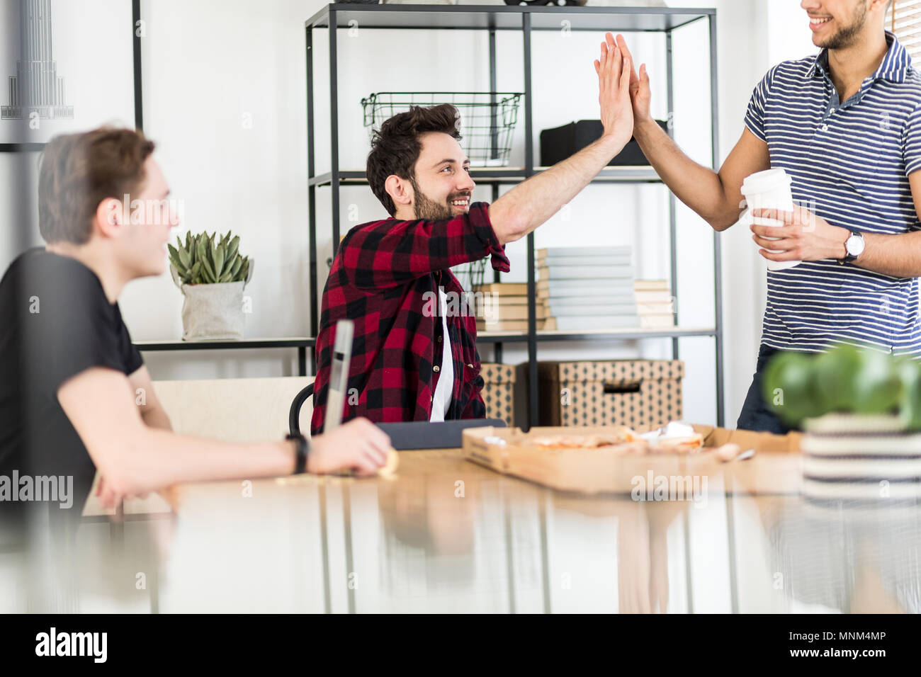 High Five High Resolution Stock Photography and Images - Alamy