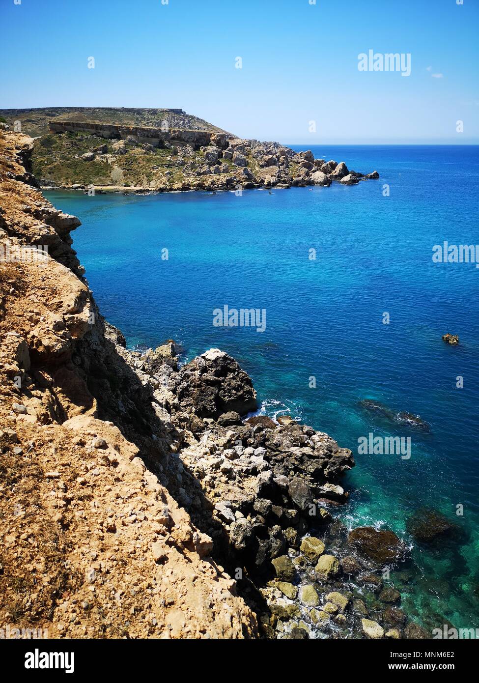 Blue lagoon malta turquoise water hi-res stock photography and images ...