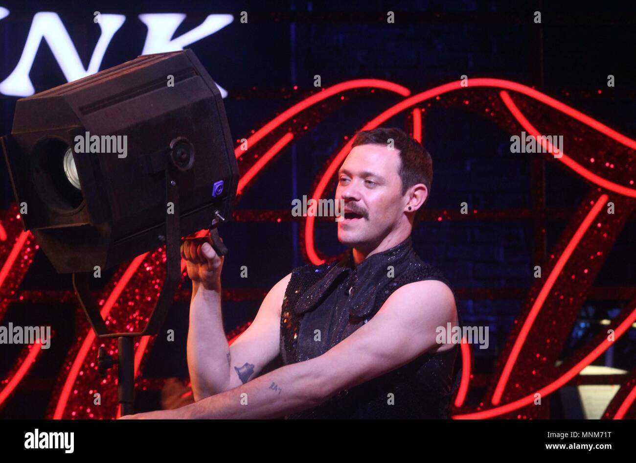 Will Young as Wally Strand in 'Strictly Ballroom the Musical', a West ...