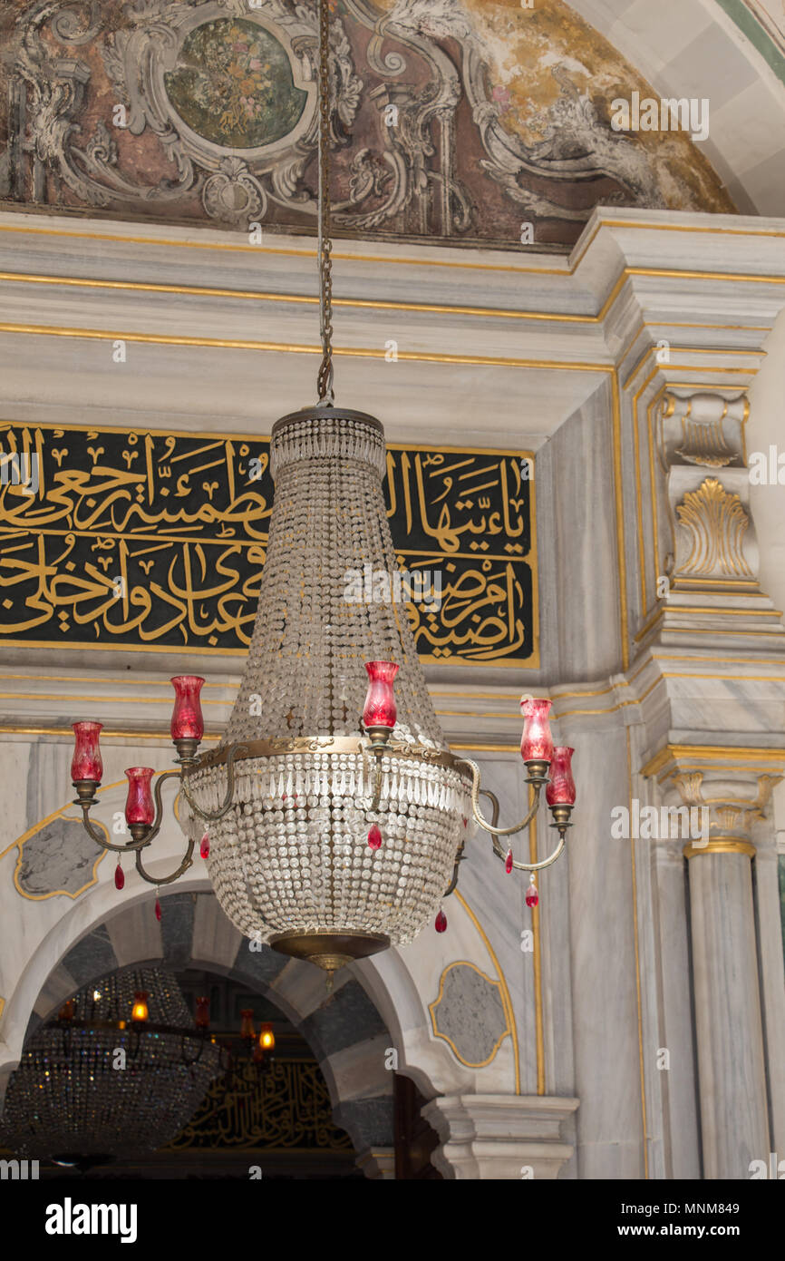 Ottoman style ceiling lamps for interior decoration Stock Photo - Alamy