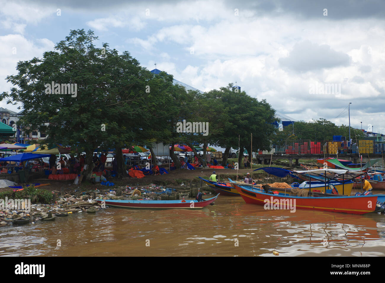 city views in Bintulu, Borneo Island Malasya Stock Photo - Alamy