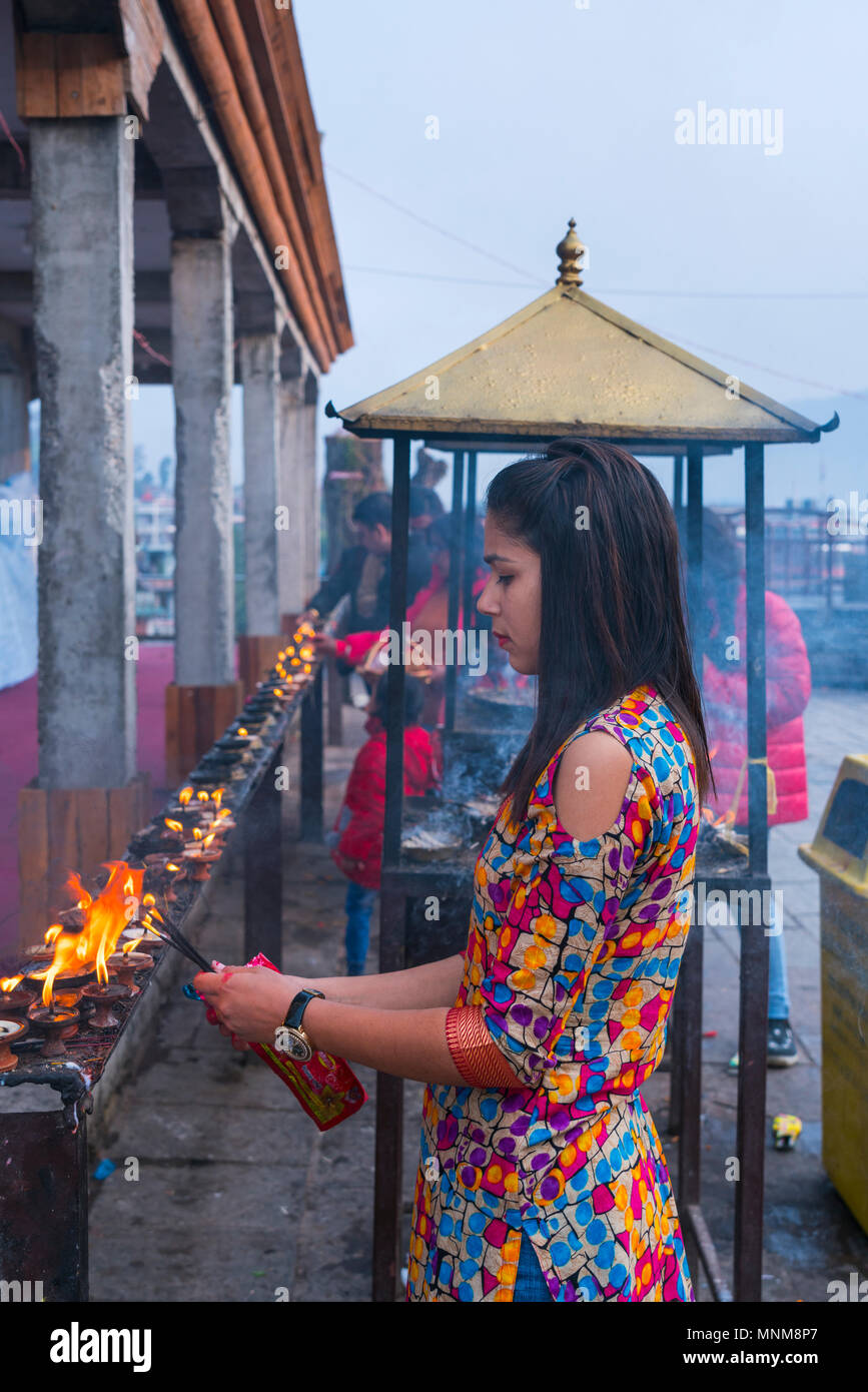 Bindhya basini temple hi-res stock photography and images - Alamy