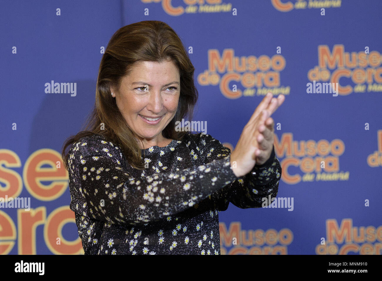 Spanish dancer Sara Baras gets measured for her wax figure at Wax ...