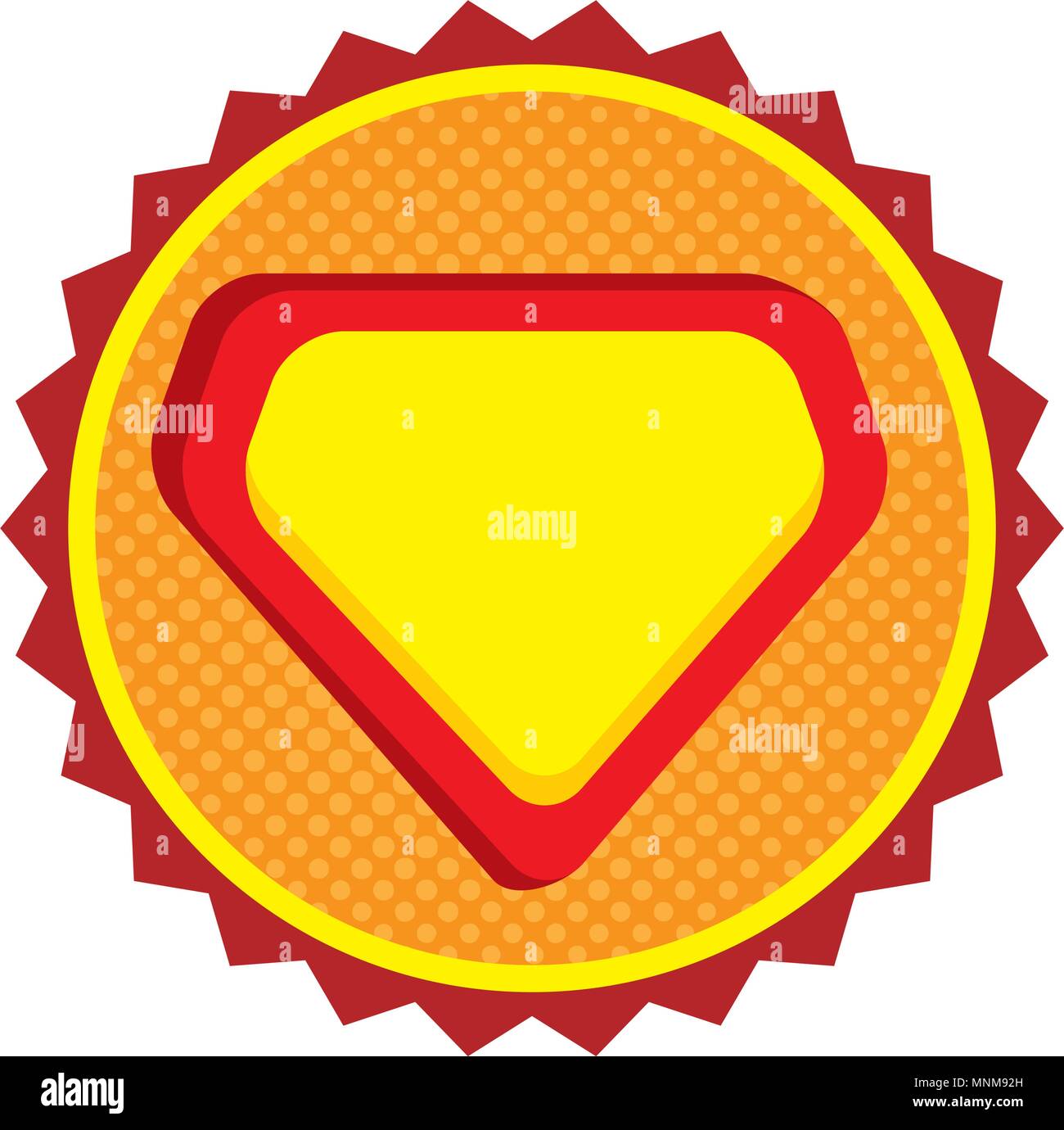 Superhero Letter Shields