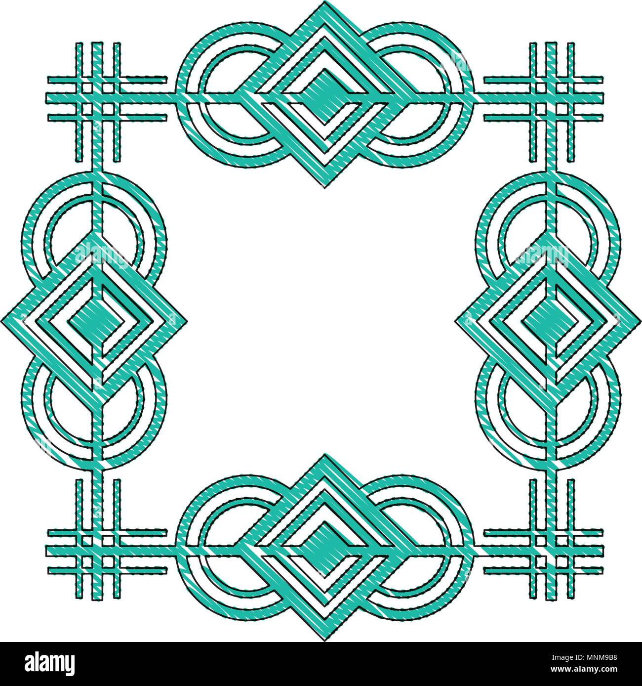 square victorian frame isolated icon Stock Vector Image & Art - Alamy
