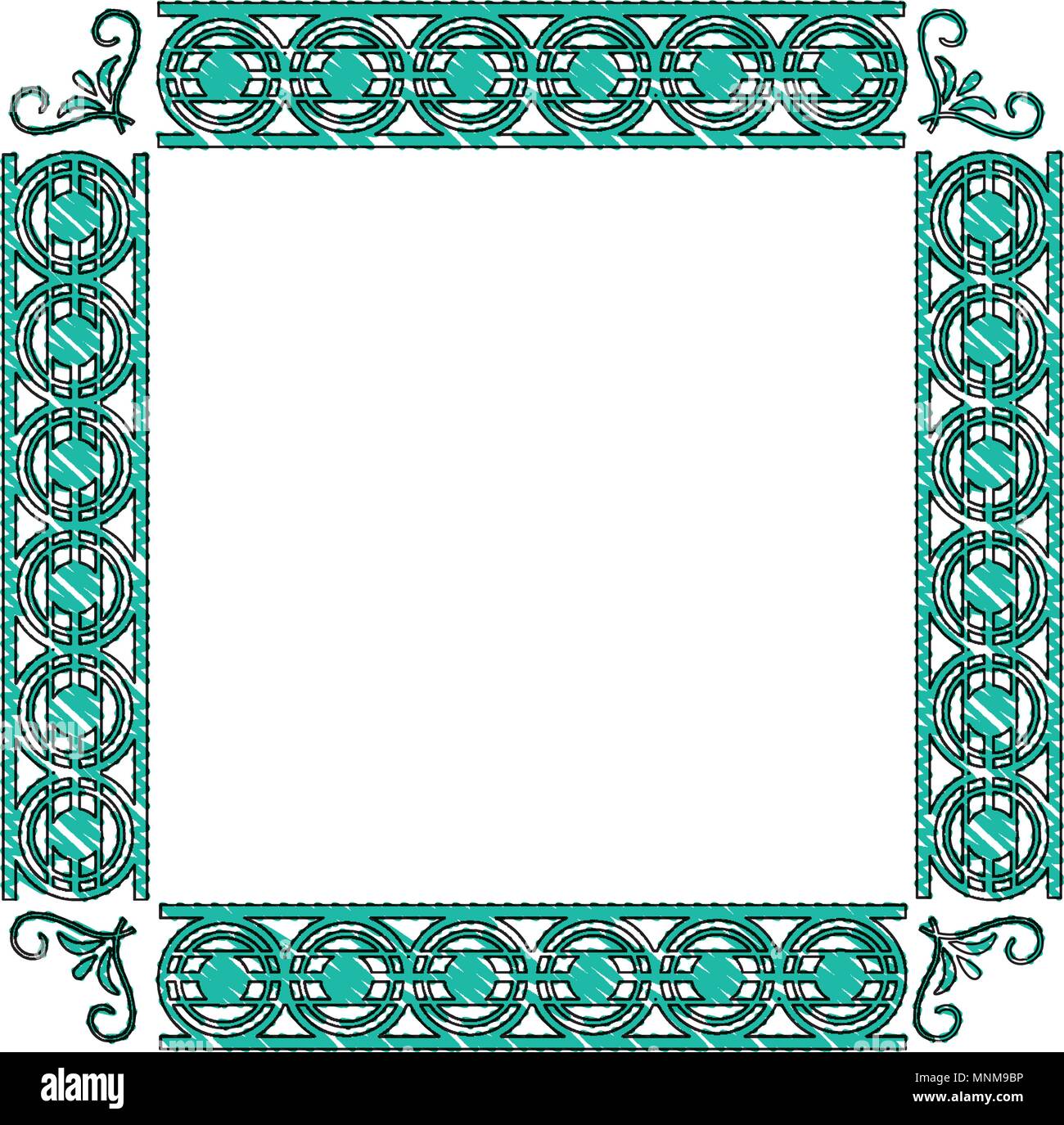 square victorian frame isolated icon Stock Vector Image & Art - Alamy