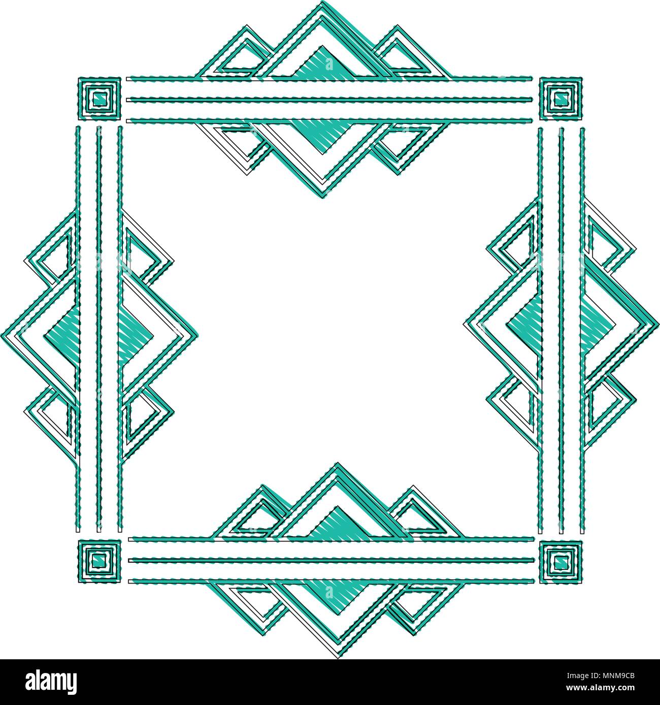 square victorian frame isolated icon Stock Vector Image & Art - Alamy