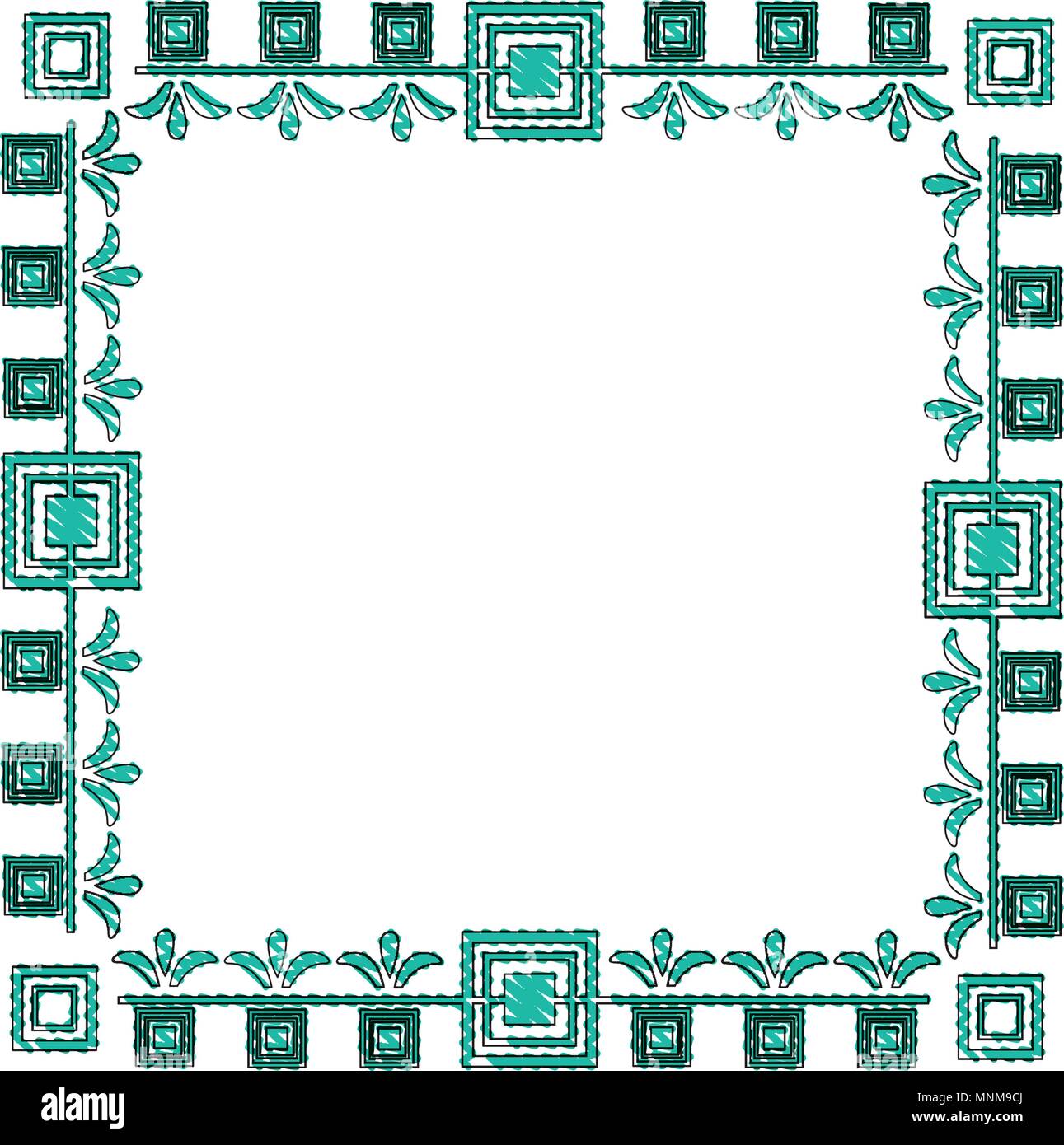 square victorian frame isolated icon Stock Vector Image & Art - Alamy