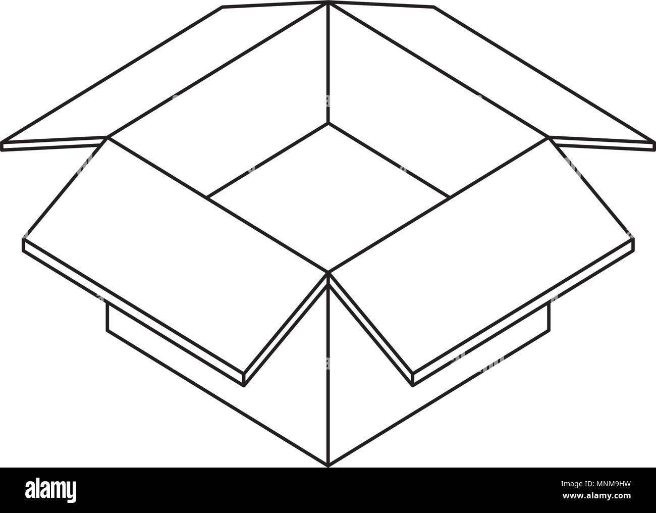 Isometric gift Black and White Stock Photos & Images - Alamy