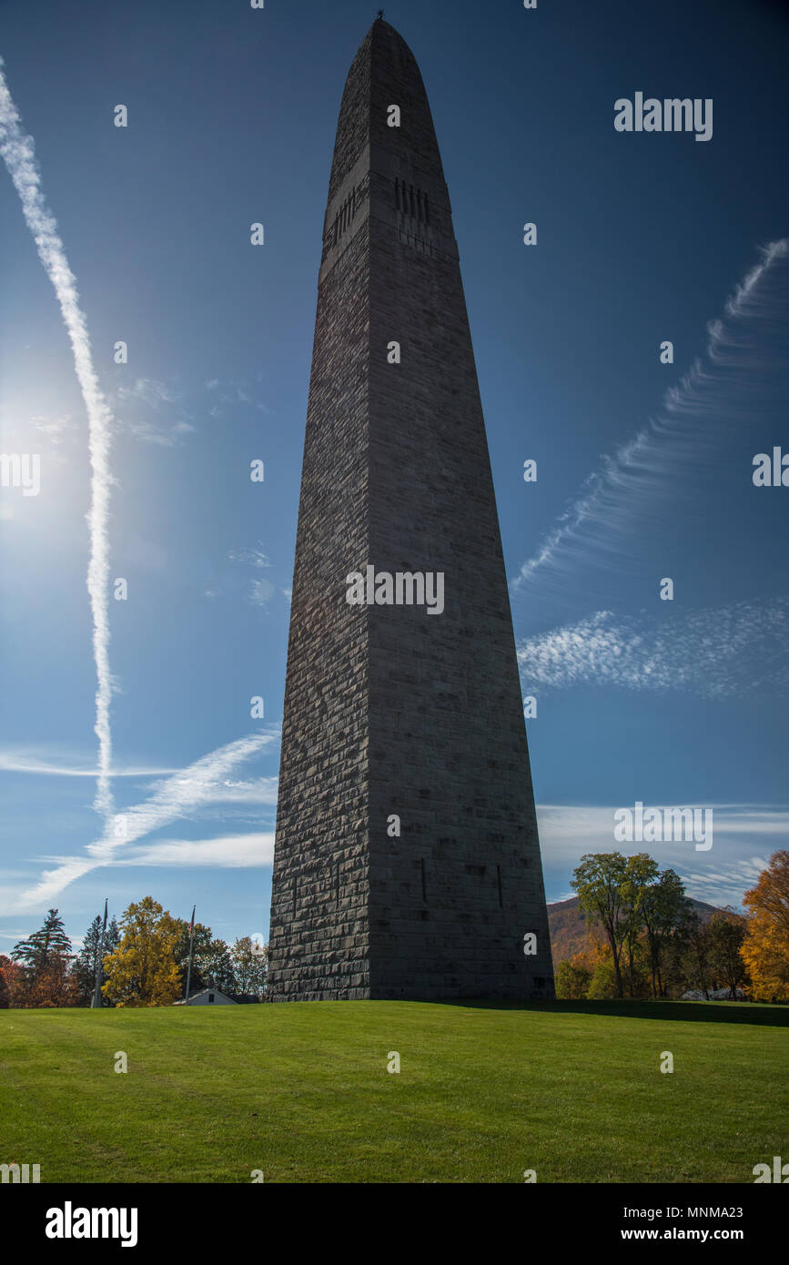 Bennington Battle Monument obelisk located at 15 Monument Circle, in ...