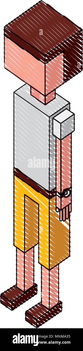 man avatar isometric icon Stock Vector Image & Art - Alamy