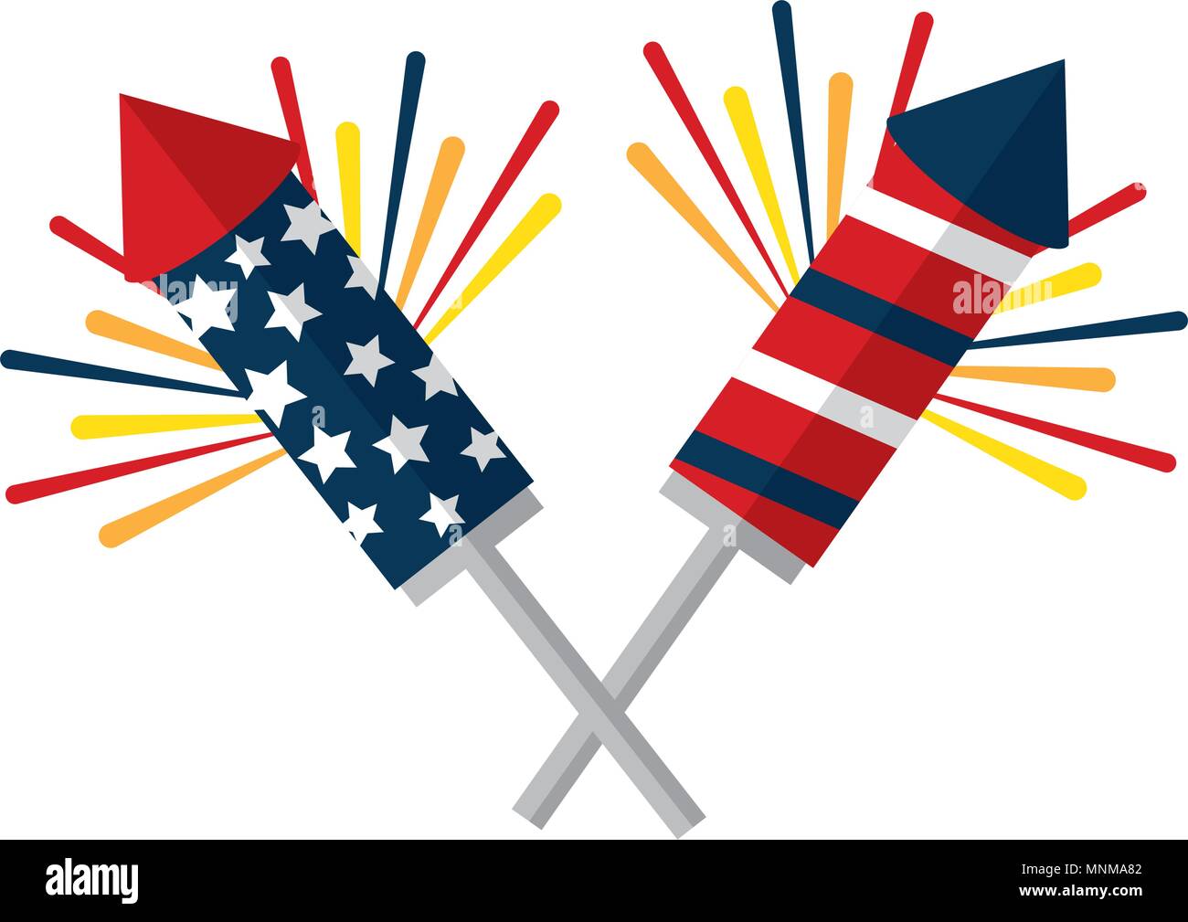 fireworks rocket celebration icon Stock Vector Image & Art - Alamy