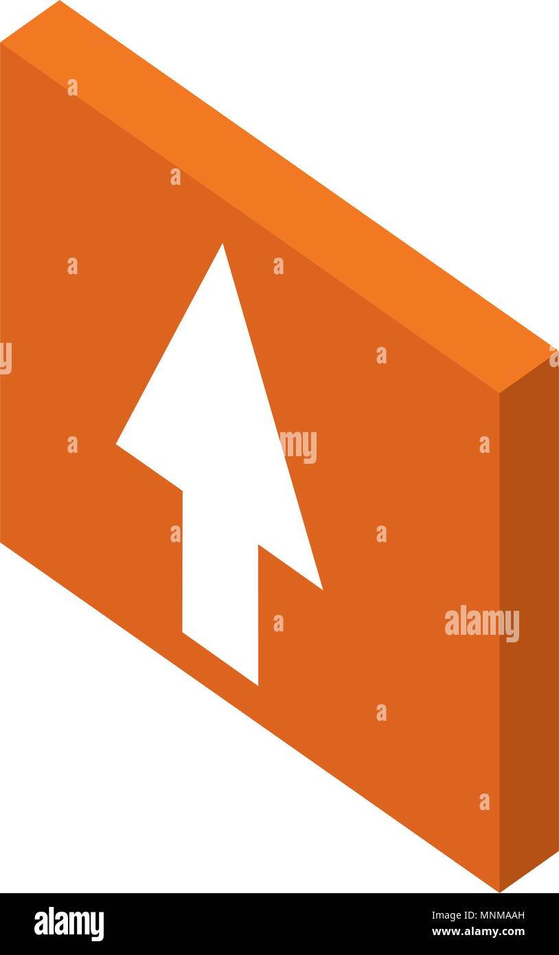 Computer cursor icon isometric hi-res stock photography and images - Alamy