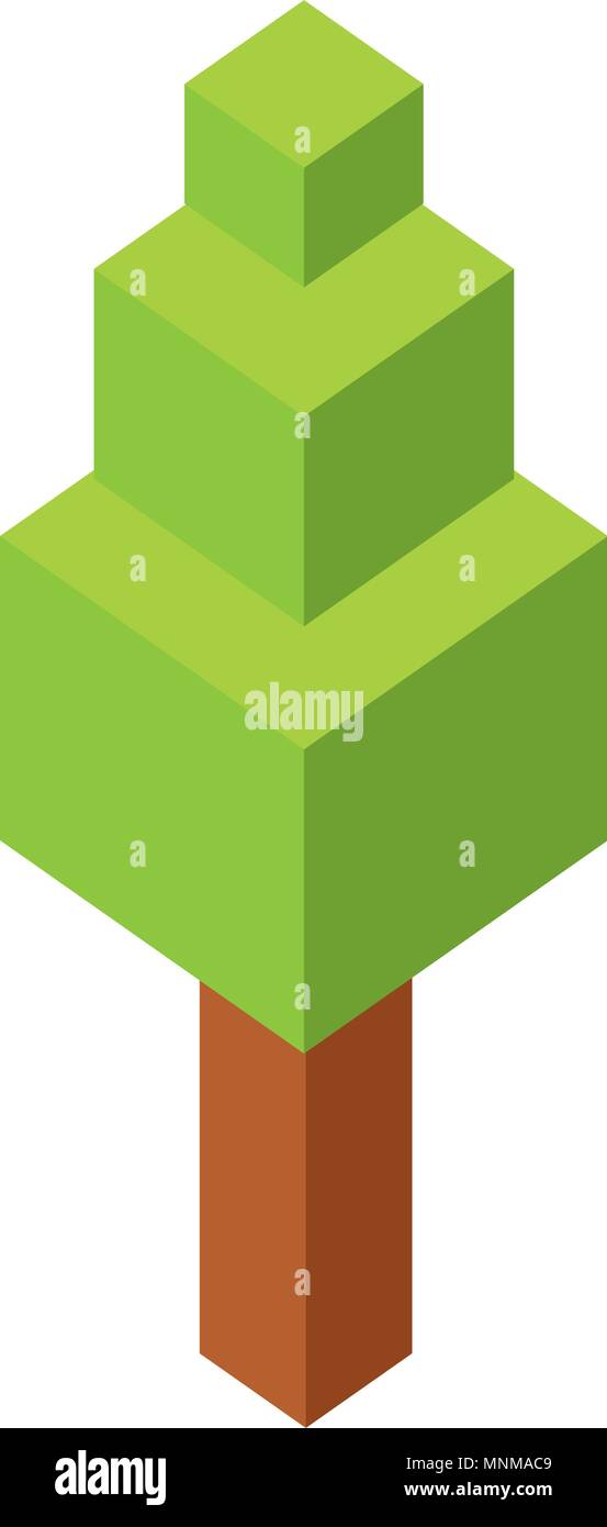 tree plant isometric icon Stock Vector Image & Art - Alamy