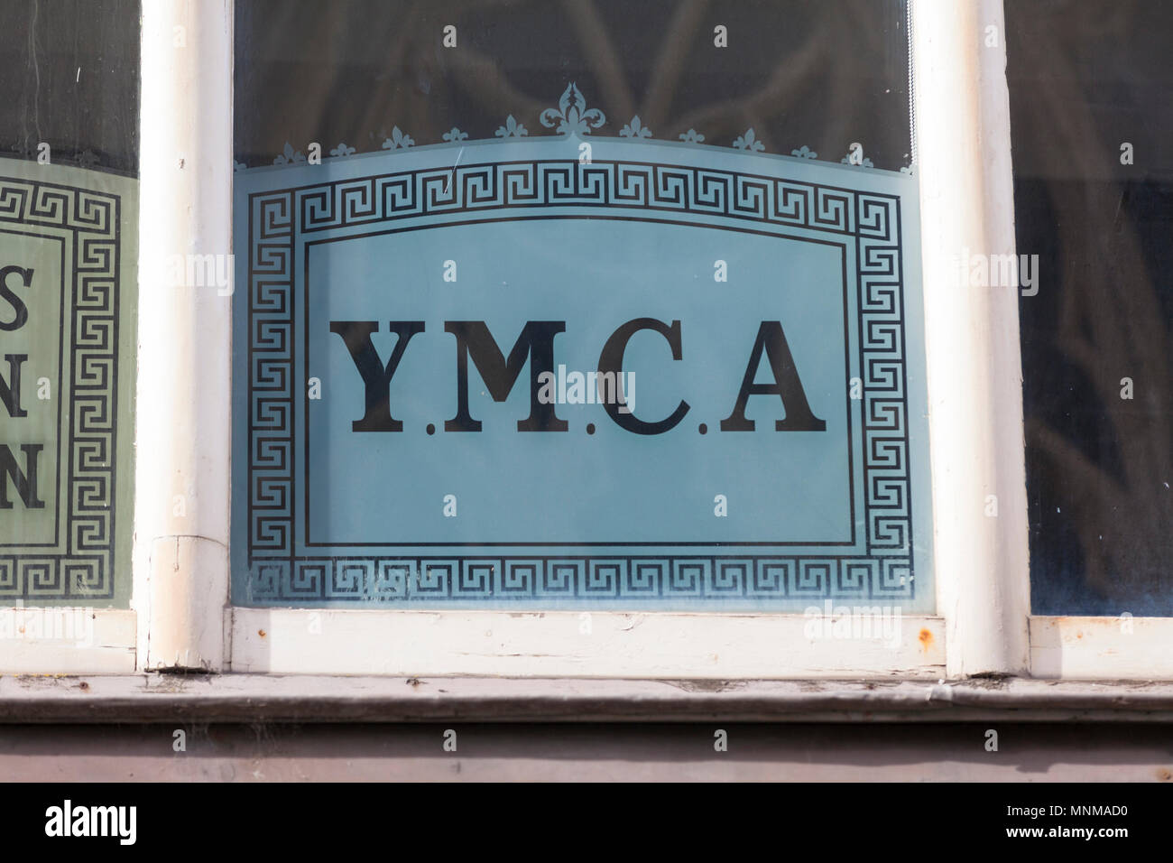 Ymca etching hi-res stock photography and images - Alamy