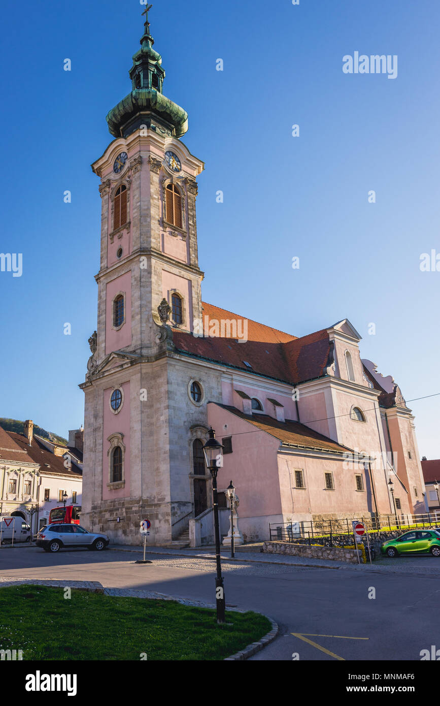 Church in Hainburg an der Donau, Lower Austria Stock Photo - Alamy