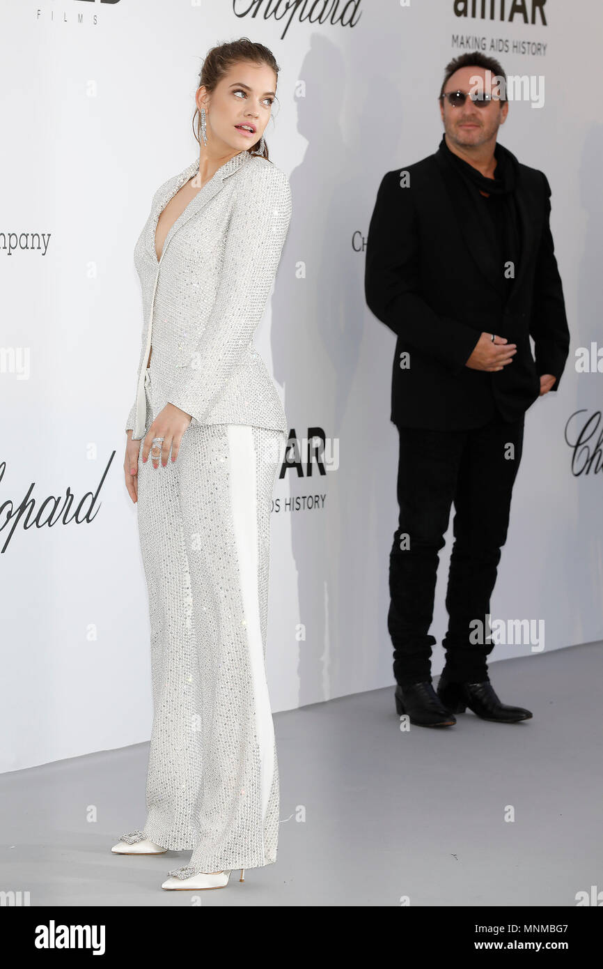 Cannes, France. 17th May 2018. Barbara Palvin, Julian Lennon at the ...