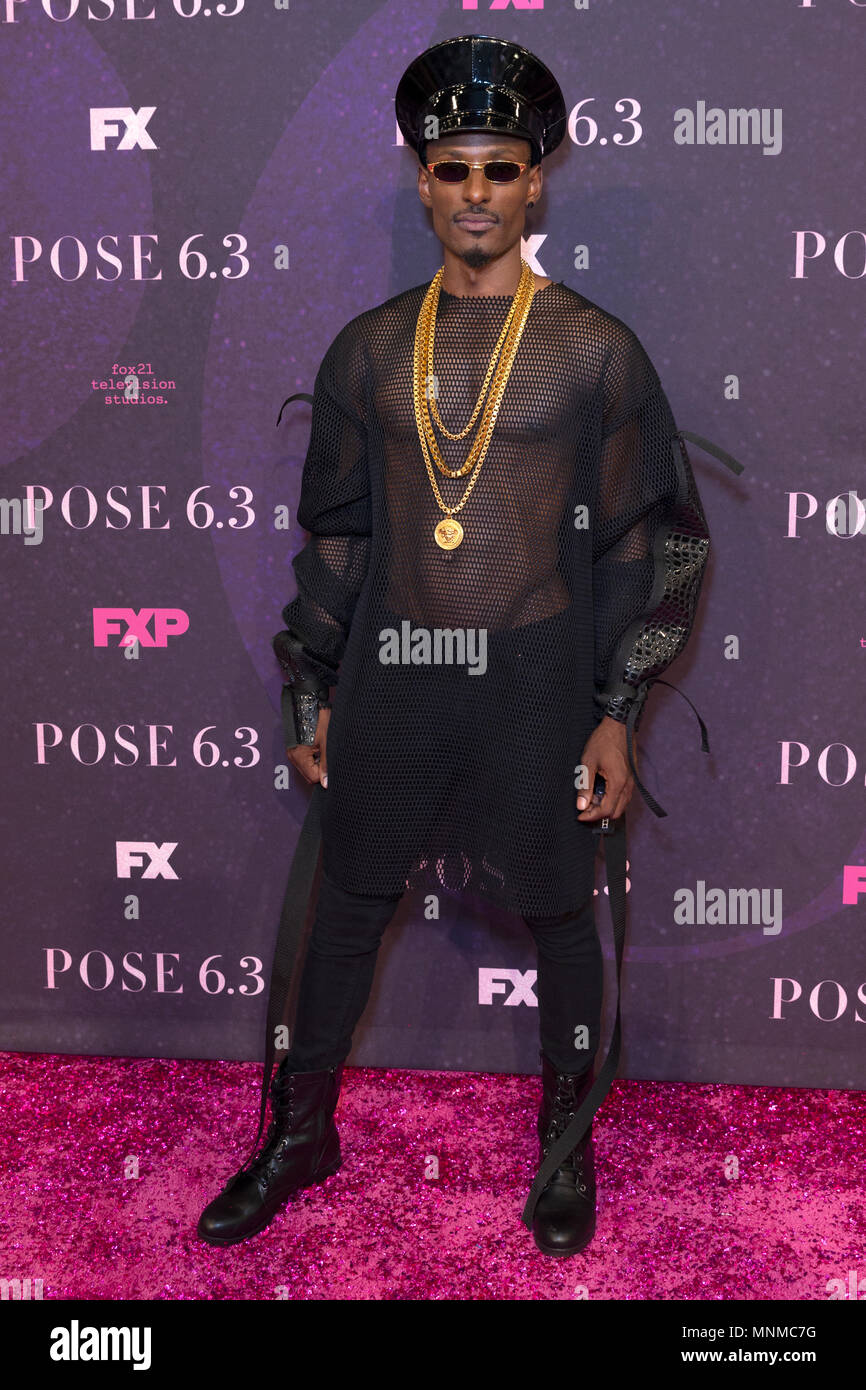 New York, NY - May 17, 2018: Dashaun Wesley attends FX Pose premiere at ...