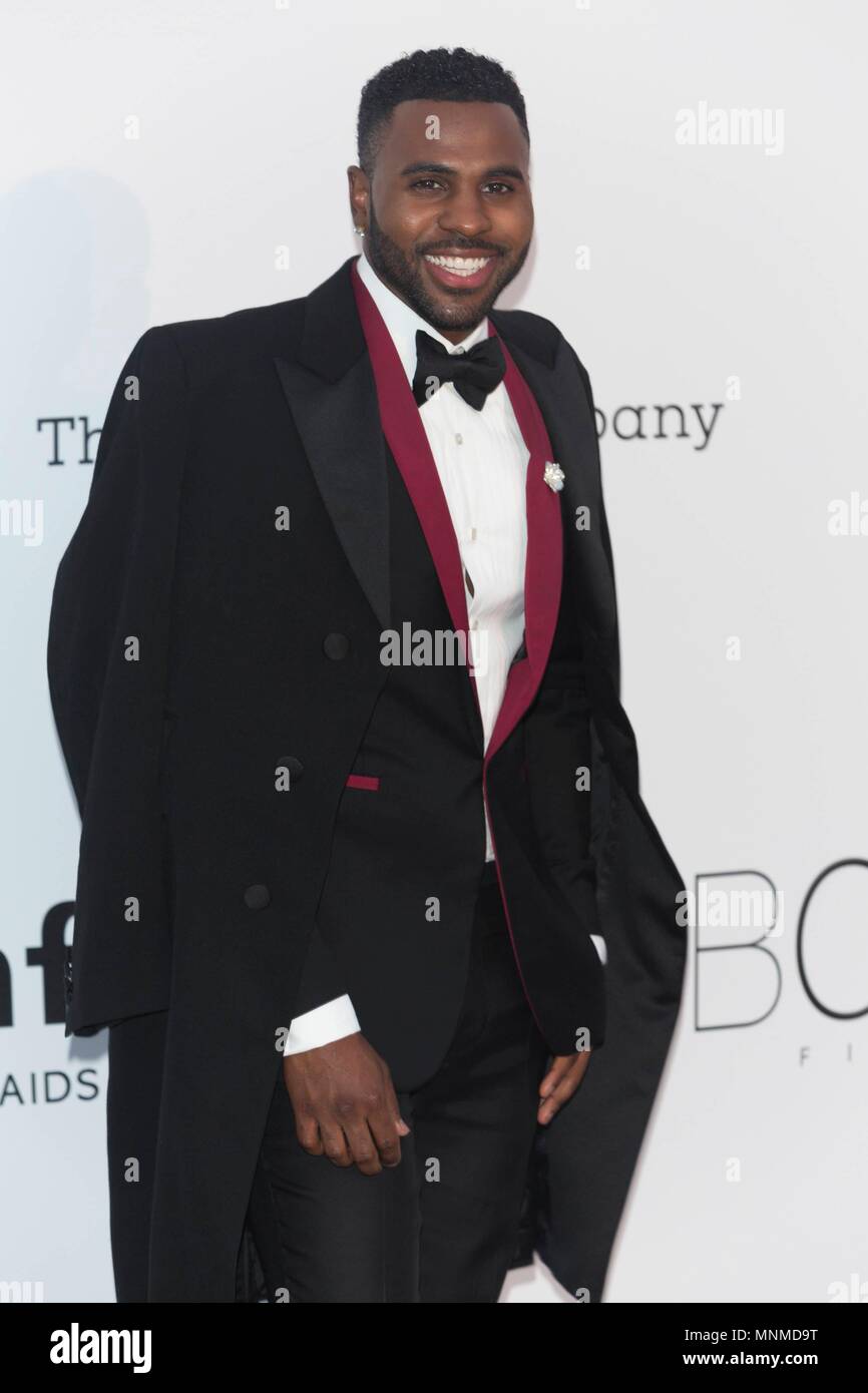 Cannes, France. 17th May, 2018. Jason Derulo attends the 25th amfAR ...