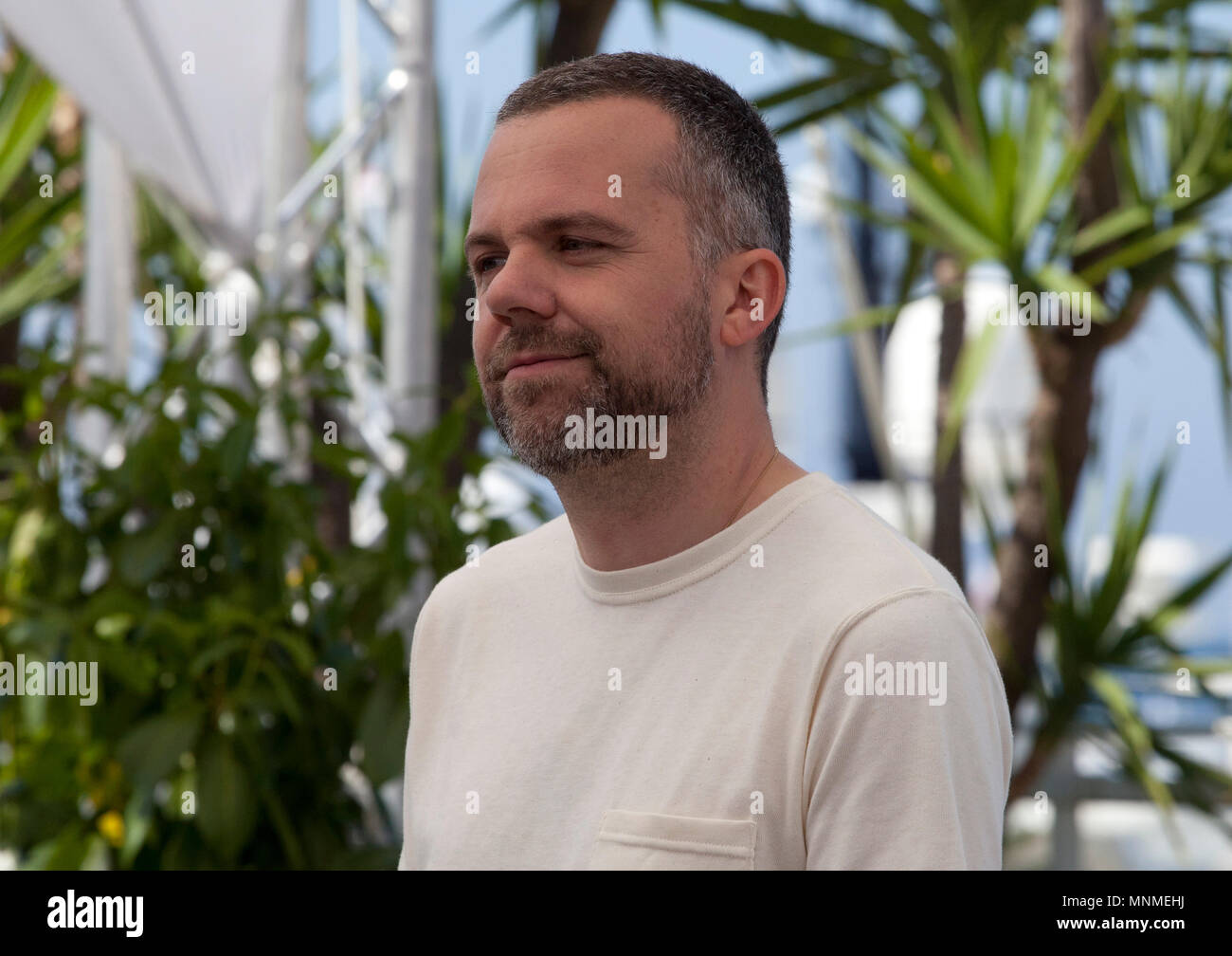 Cannes, France. 18th May 2018. Director Yann Gonzalez at the Knife ...