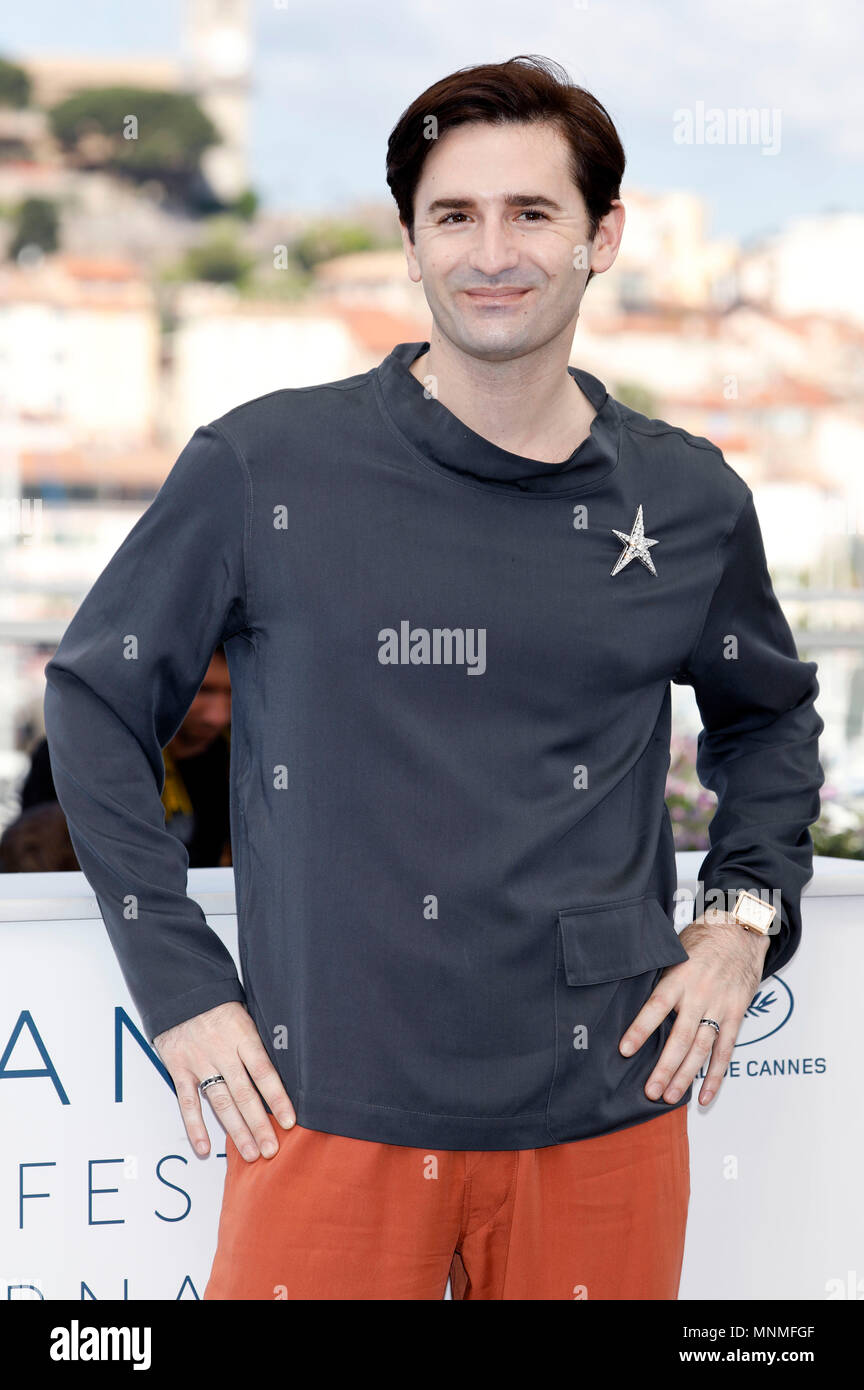 Cannes, France. 18th May 2018. Nicolas Maury at the 'Knife + Heart / Un ...