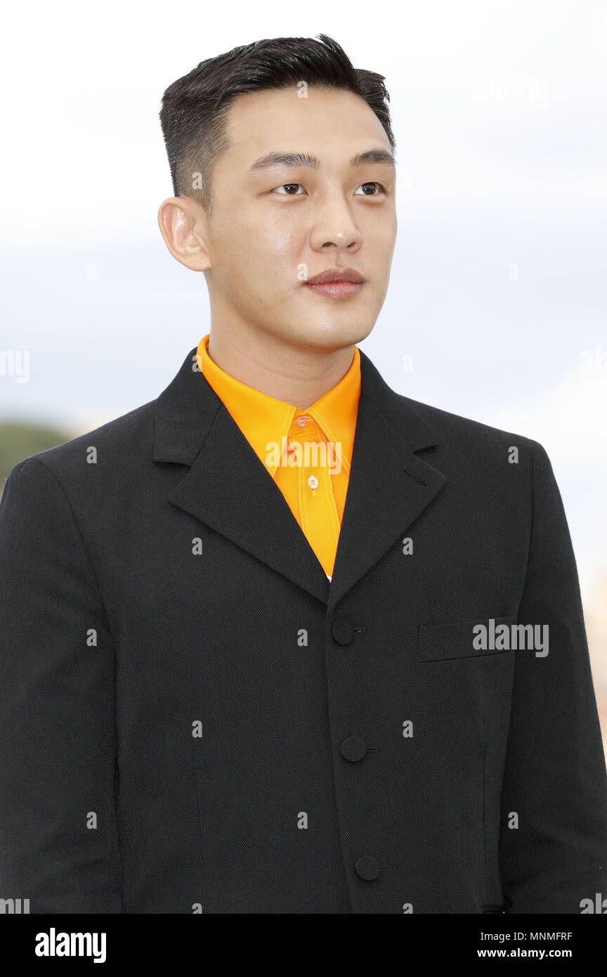 Cannes, Frankreich. 17th May, 2018. Ah-in Yoo at the 'Burning/Beoning ...