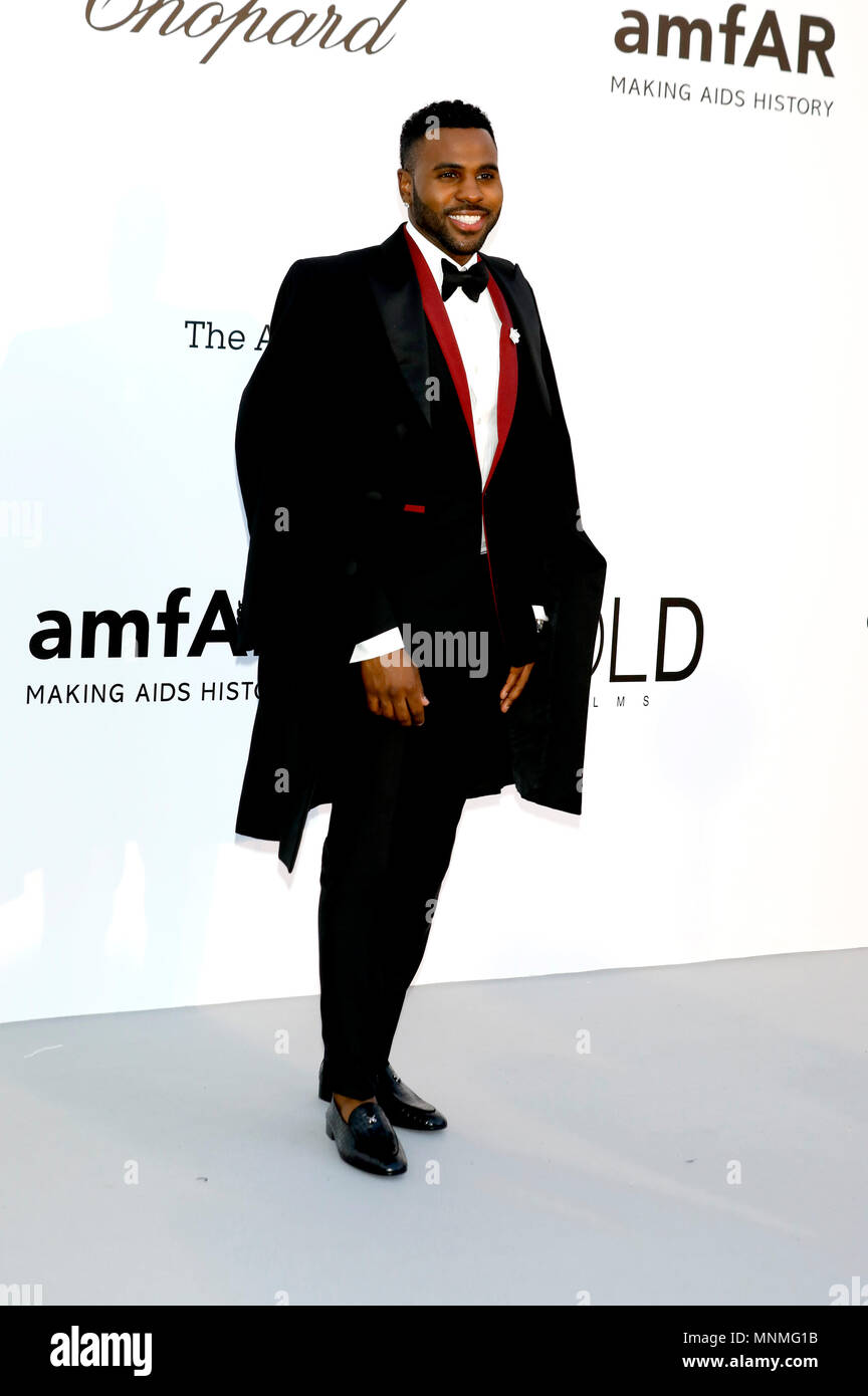 Jason Derulo attending the amfAR's 25th Cinema Against Aids Gala during ...