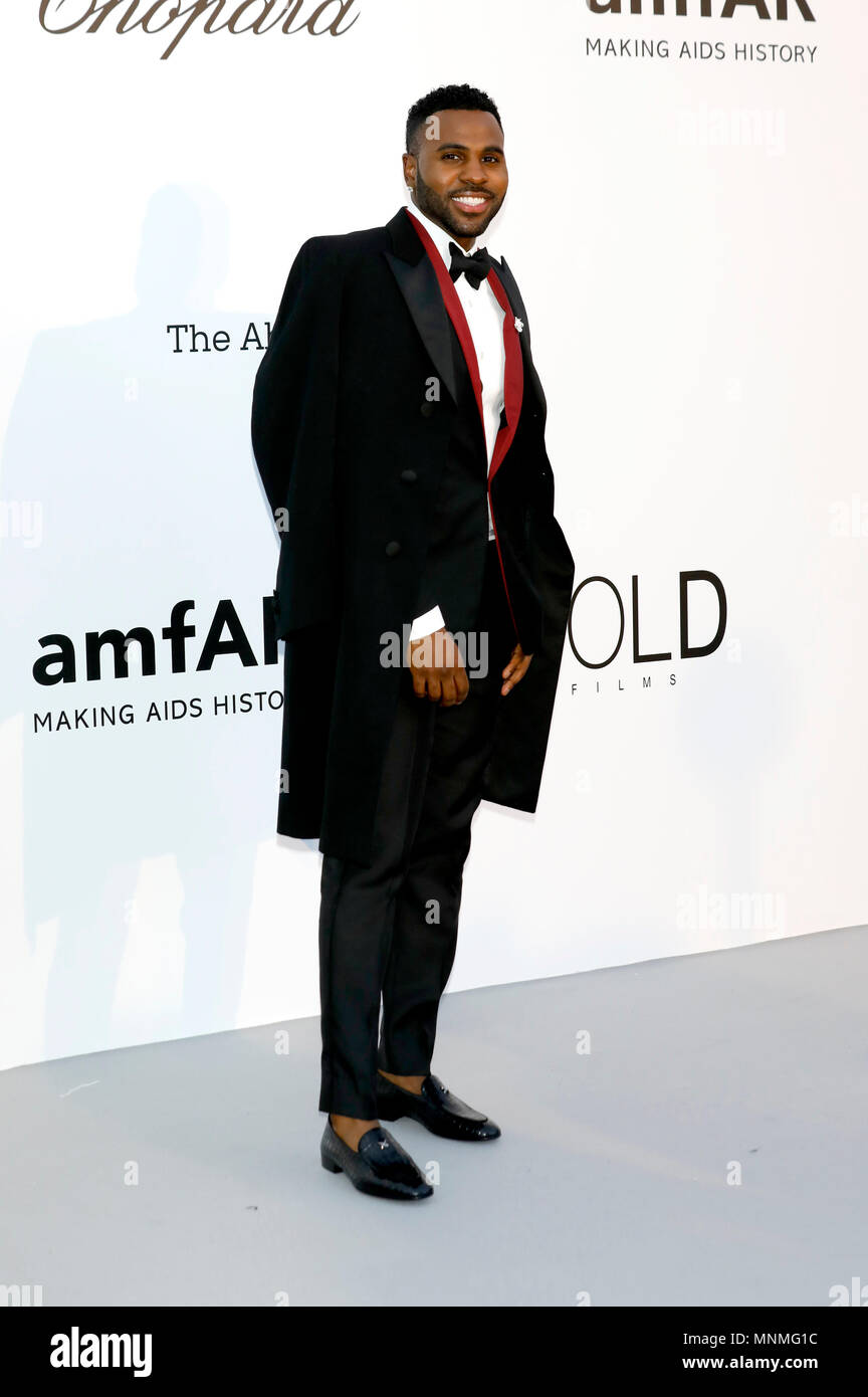 Jason Derulo attending the amfAR's 25th Cinema Against Aids Gala during ...