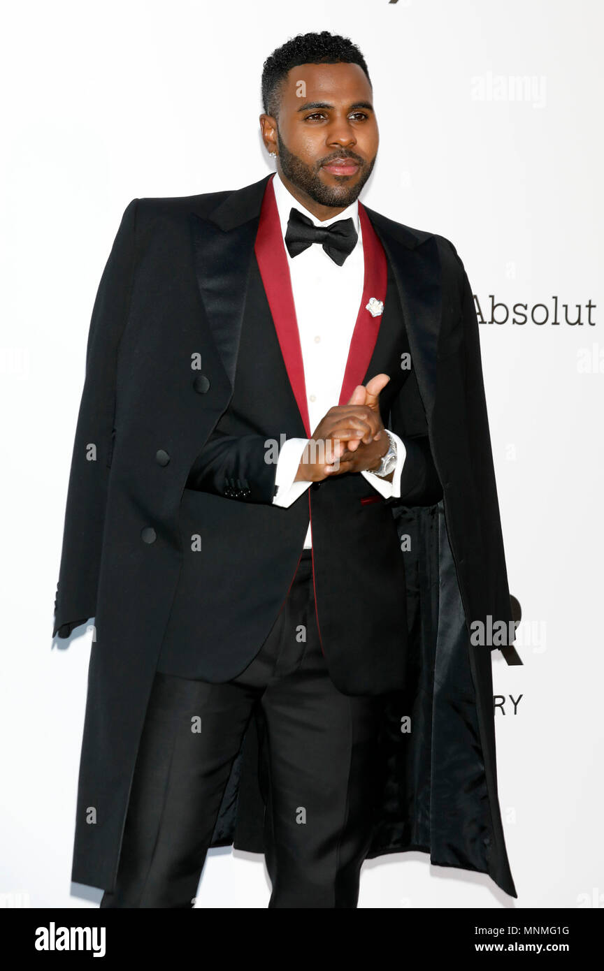 Jason Derulo attending the amfAR's 25th Cinema Against Aids Gala during ...