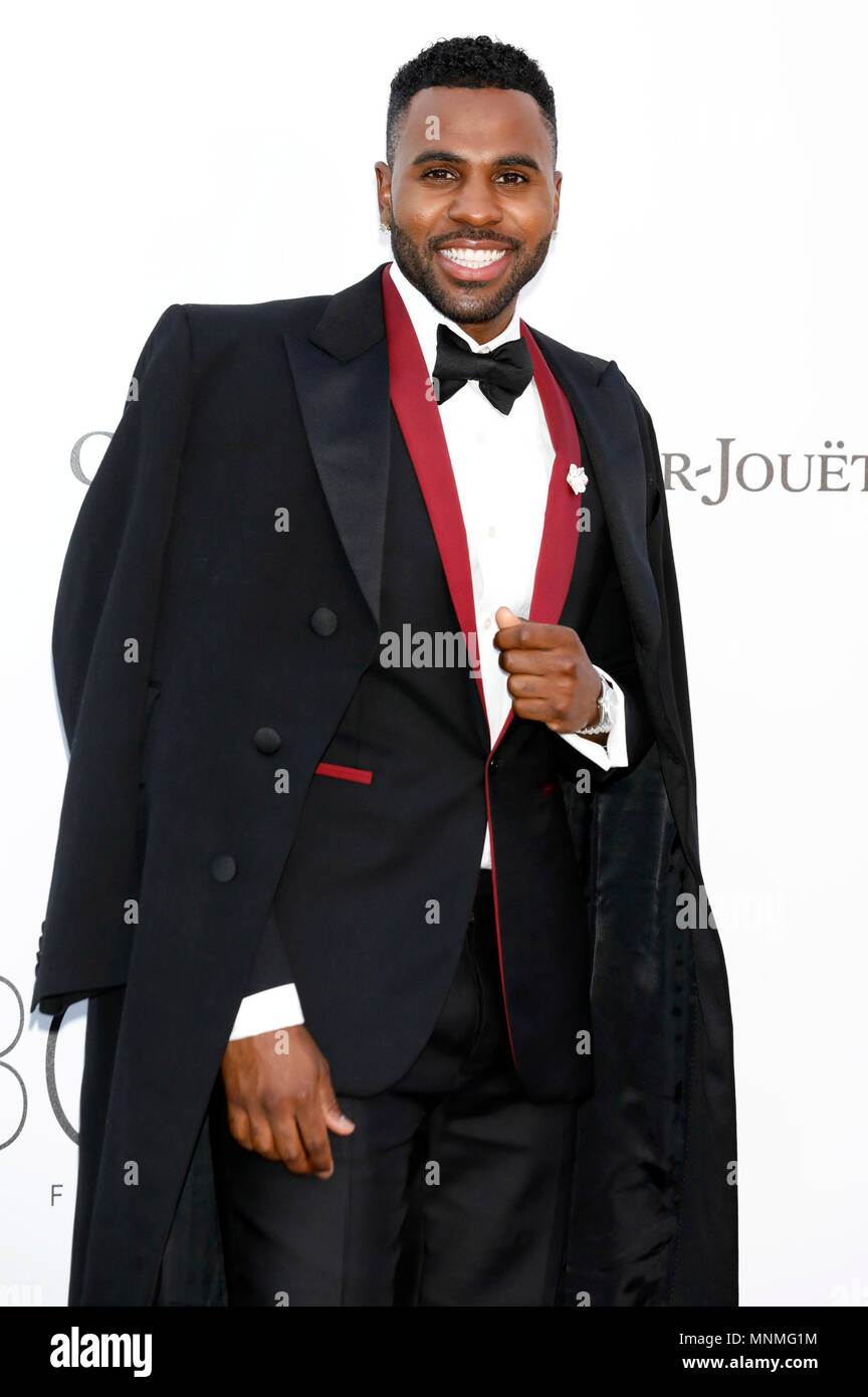 Jason Derulo attending the amfAR's 25th Cinema Against Aids Gala during ...